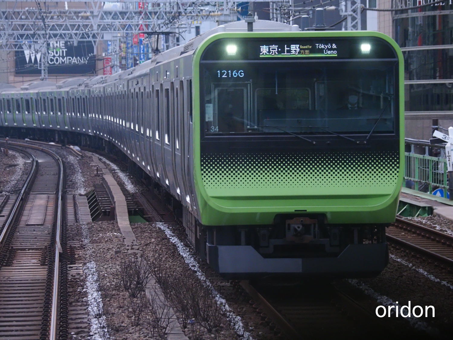 E235系1000番台とE217系、同じ場所にて | RAILRAILRAIL 毎日鉄道写真とともに！